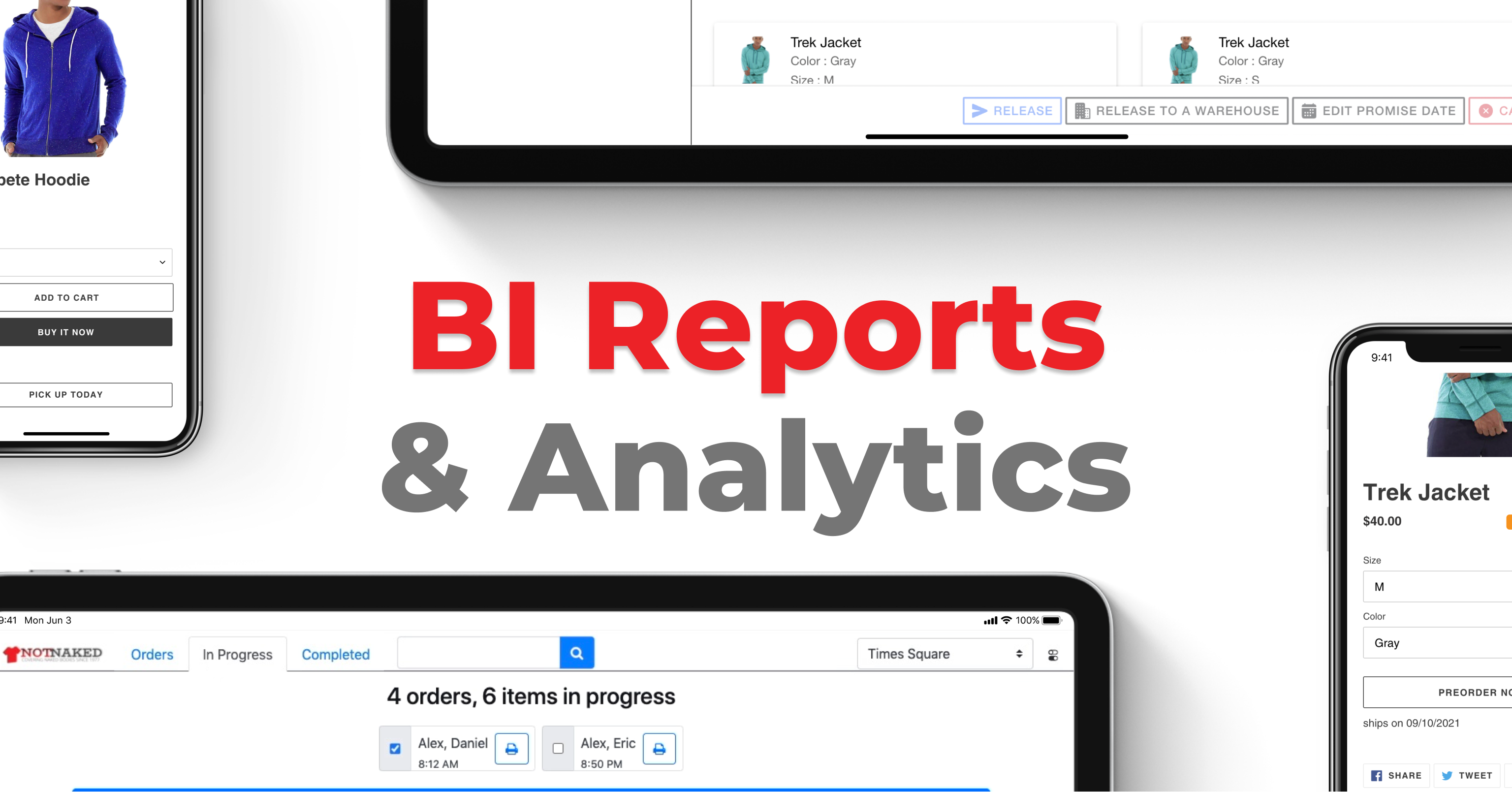 BI Reports & Analytics | HotWax Commerce